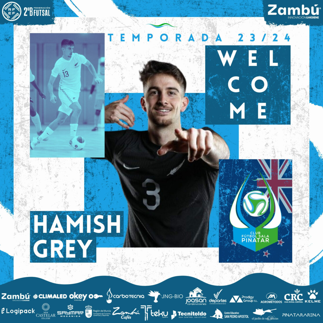 Hamish Grey, New Zealand International joins Zambú CFS Pinatar, Spain ...